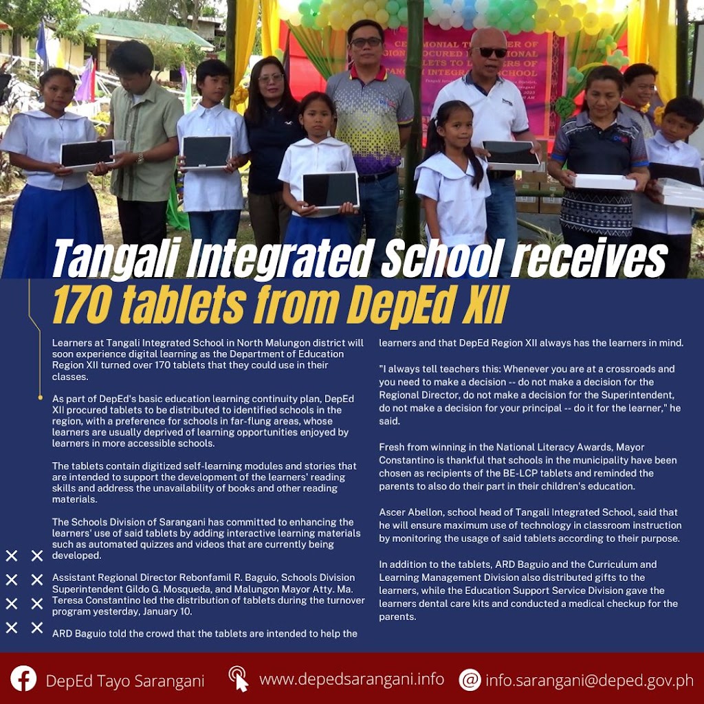 Innovations | DepEd Sarangani